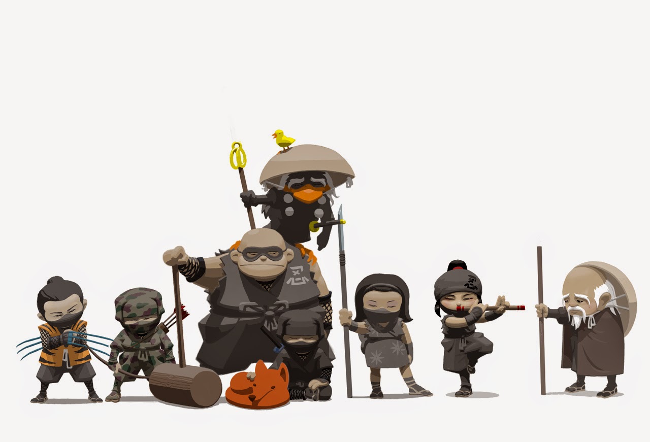RIMANE : rekomendasi game lucu keren dan seru "MINI NINJAS"