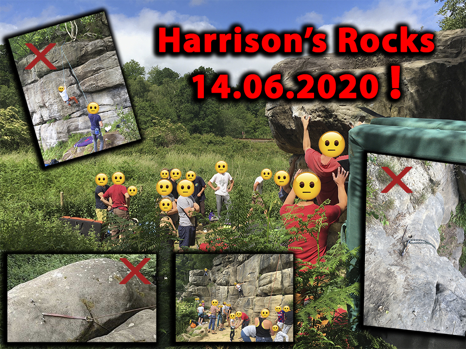 Southern Sandstone Climbs: Harrison's Rocks - Busiest Day on Record ...