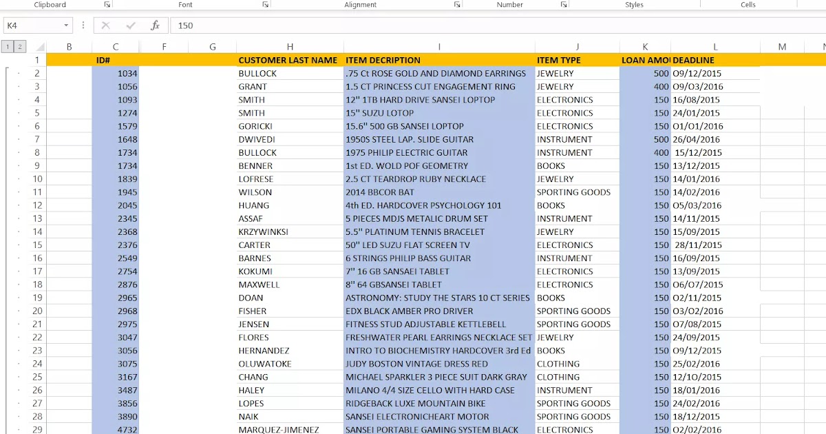 Exercise 8 PARTS OF CHART, CREATING A CHART, SORTIANDNG DATA, FILTERING ...