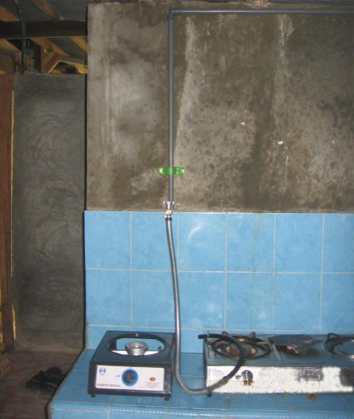 BLOG TEKNIK & VOKASI: Instalasi Manometer dan Kompor Biogas