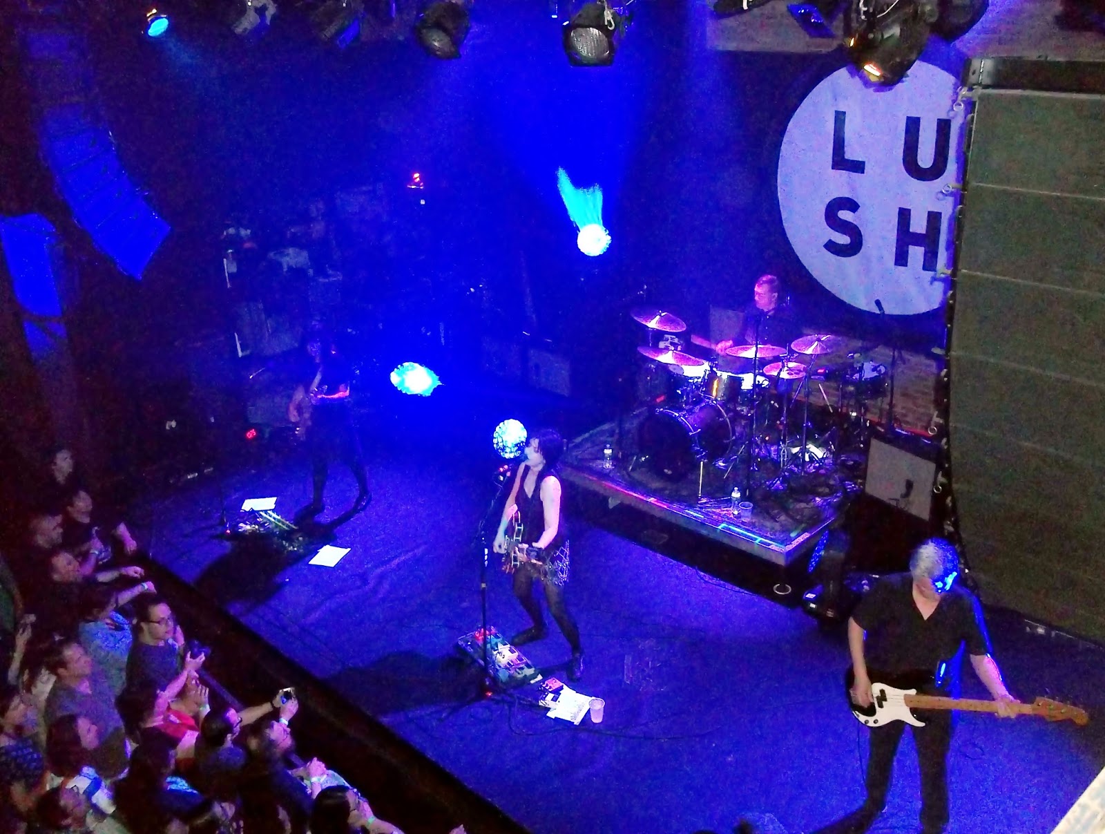 DaveCromwell Writes: Live + On Record: Lush - Live in Brooklyn, Mark ...