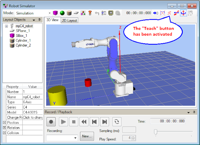 EPSON Robot Teaching (On Robot Simulator Environment) | Robotics University