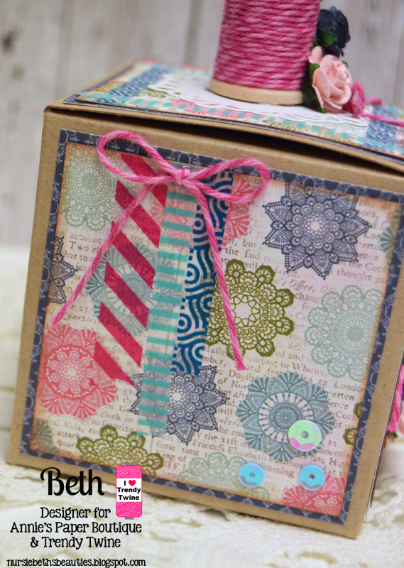Twine It Up! by Annie's Paper Boutique : Trendy Twine ~ Sewing Box