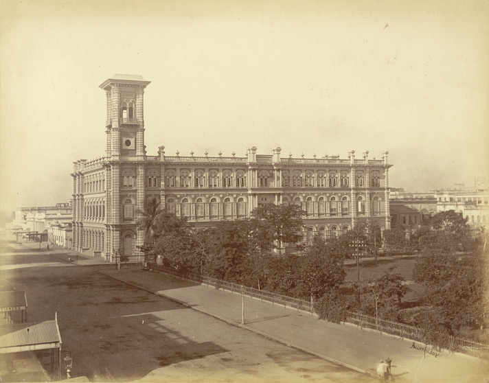 Telegraph Office, Calcutta (Kolkata) - 1878 - Old Indian Photos