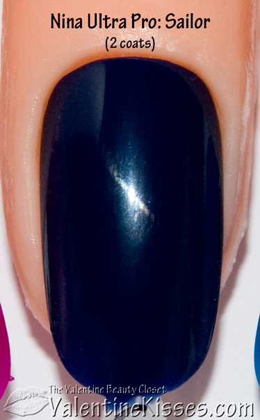 Valentine Kisses: Nina Ultra Pro Nail Polish Swatches (6 shades)