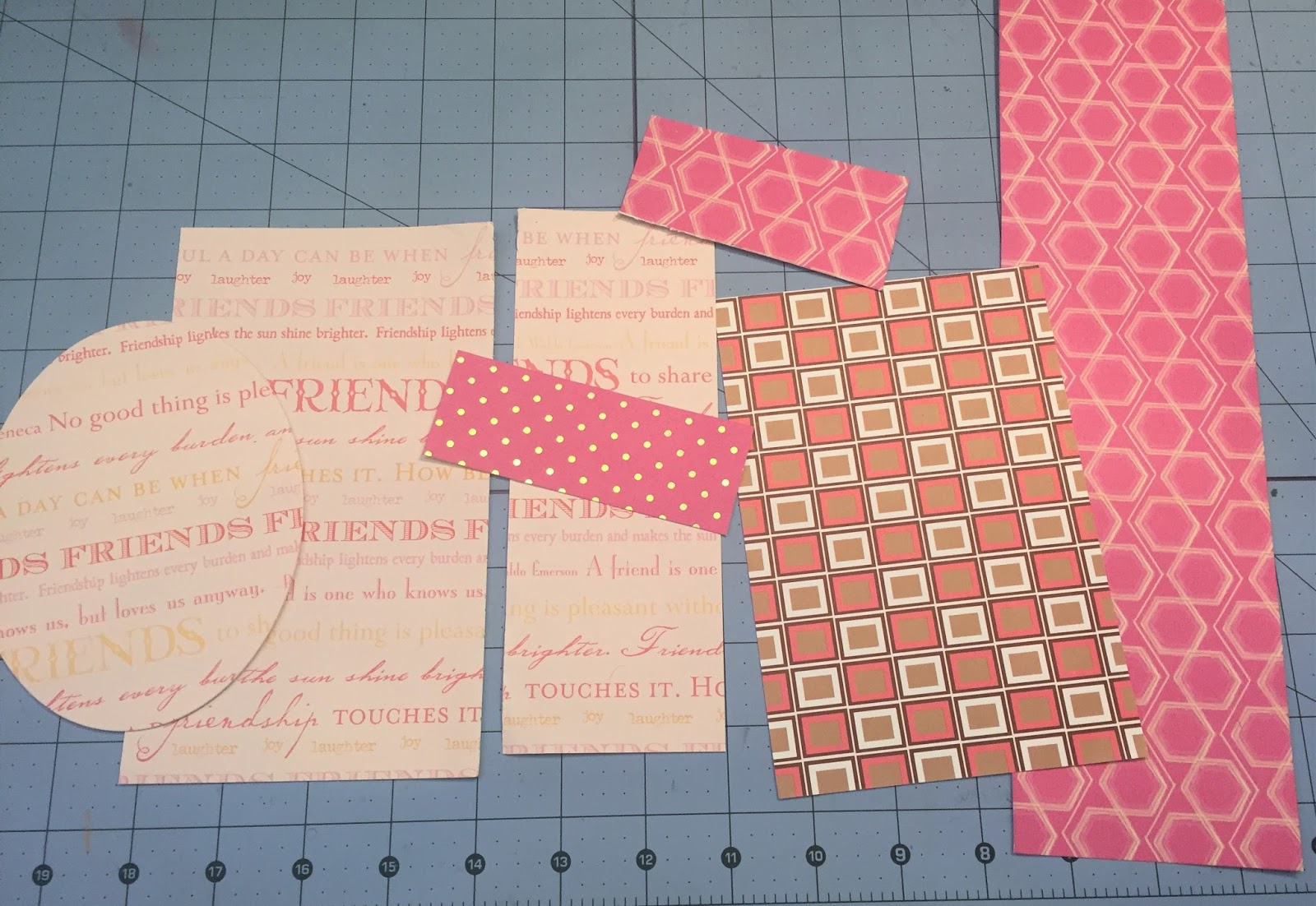 Paperdolls Scrapping: Hello Friend - Scrap Cards