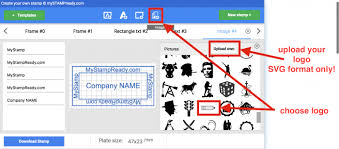 Electronic stamp online maker MyStampReady | Personalize custom stamp ...