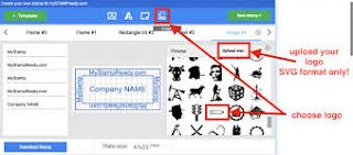 Electronic stamp online maker MyStampReady | Personalize custom stamp ...