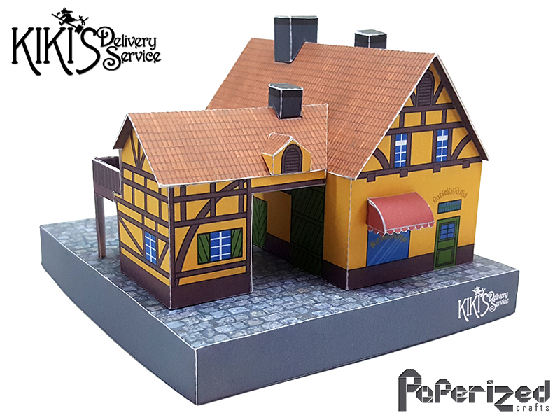 Kiki's Delivery Service: Guchokipanya Bakery Paperized Model ...