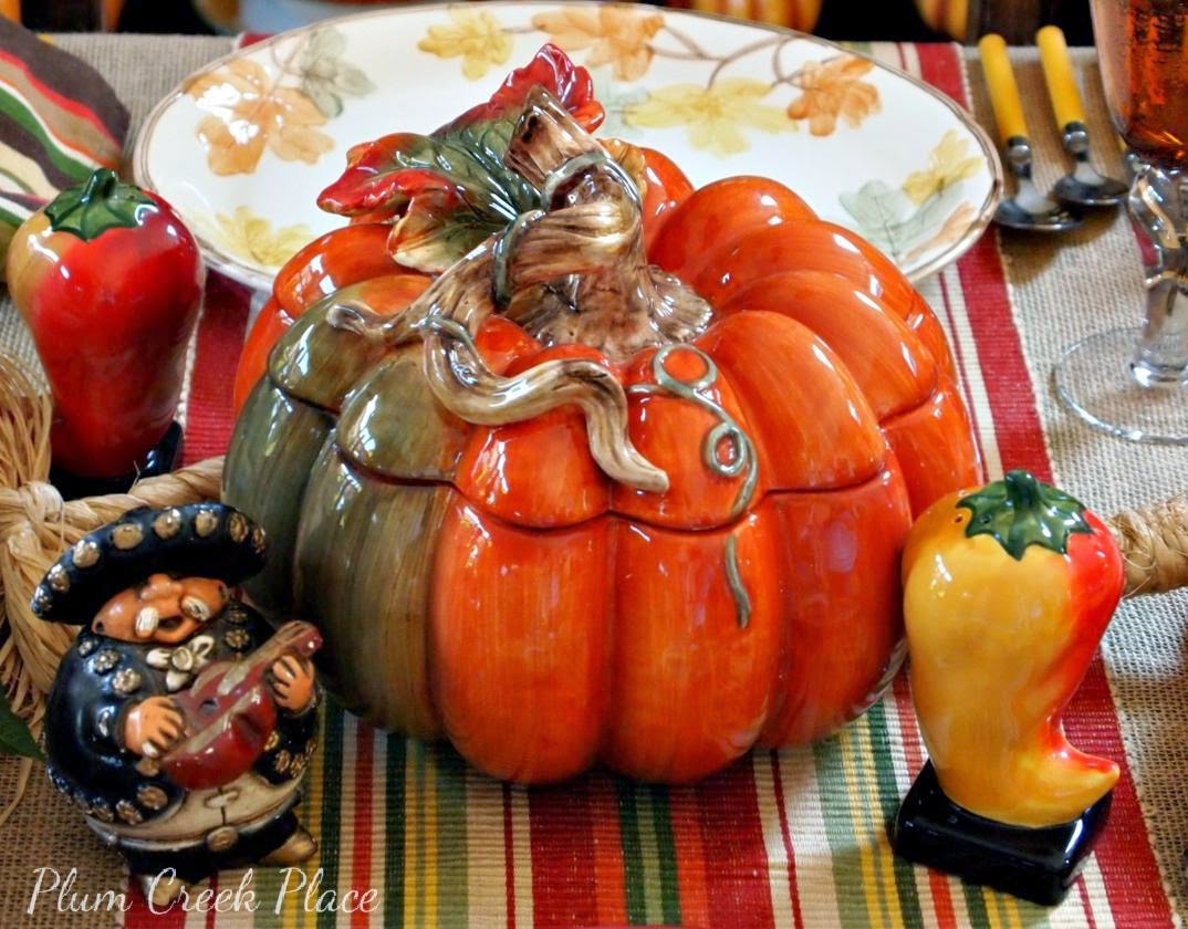 Plum Creek Place: Birthdays And Other Milestones - A Fiesta Tablescape