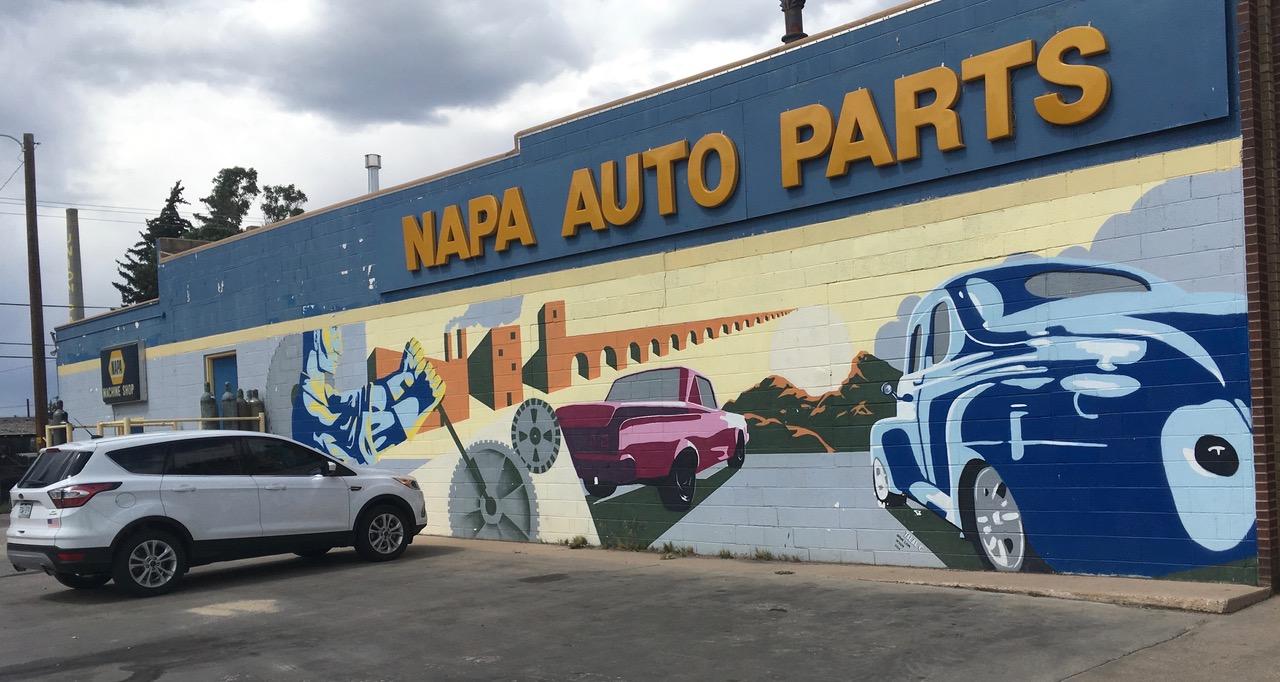 Automotive Mural