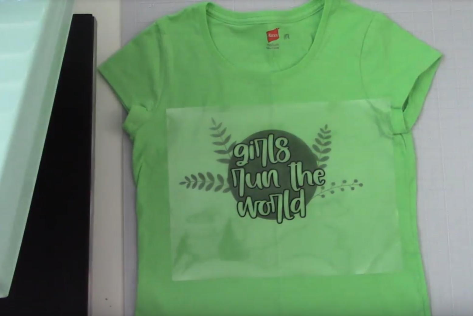 Trick to Line Up Multi Color HTV on Dark Shirt - Silhouette School