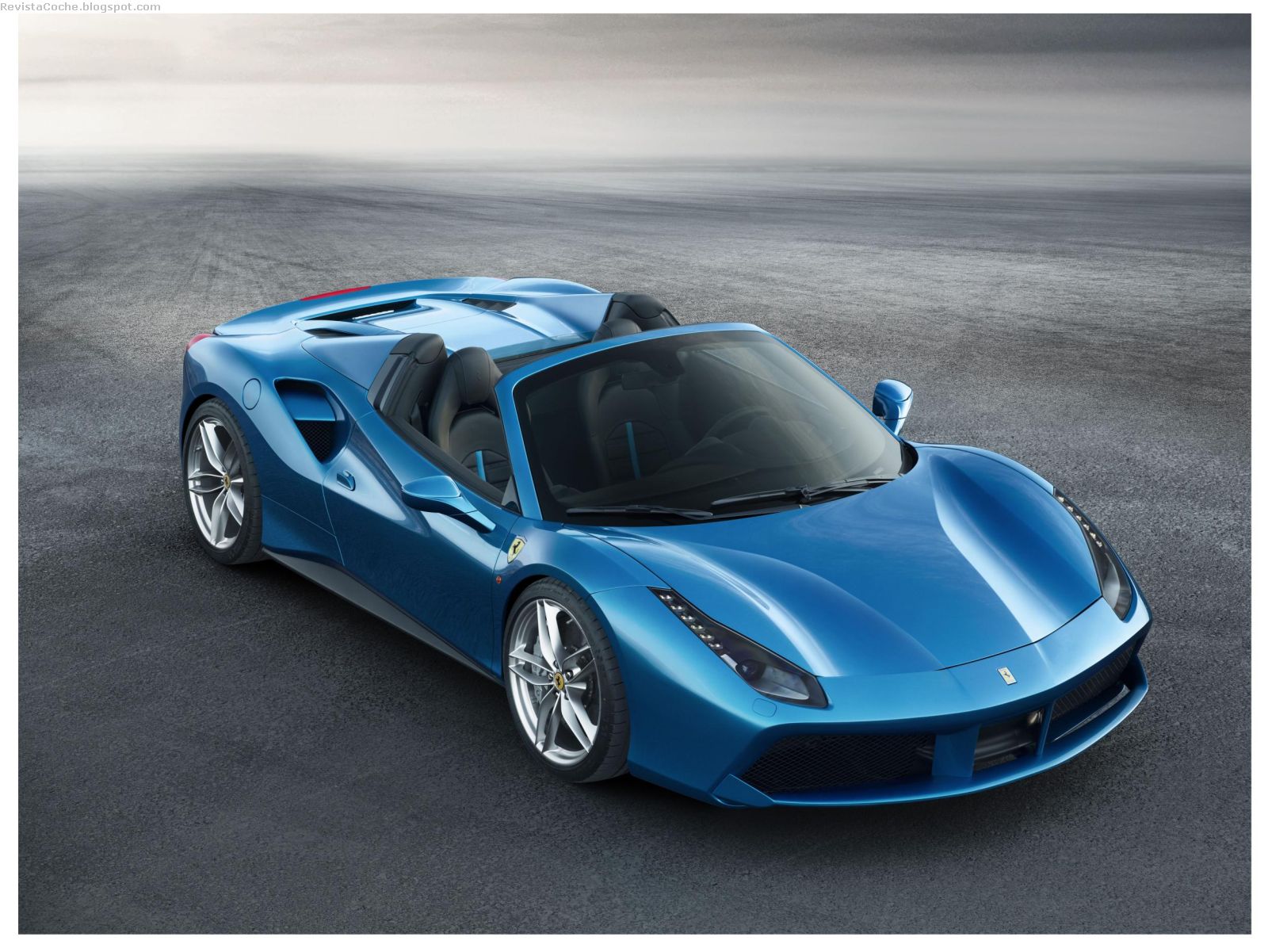 Revista Coche: Nuevo Ferrari 488 Spider