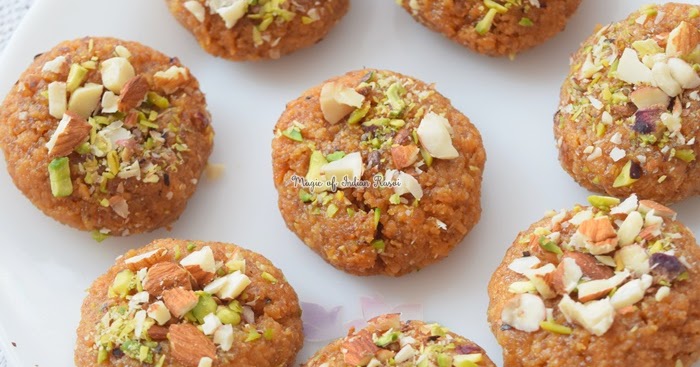 Halwasan (Gujarati Mithai) Recipe | Magic of Indian Rasoi