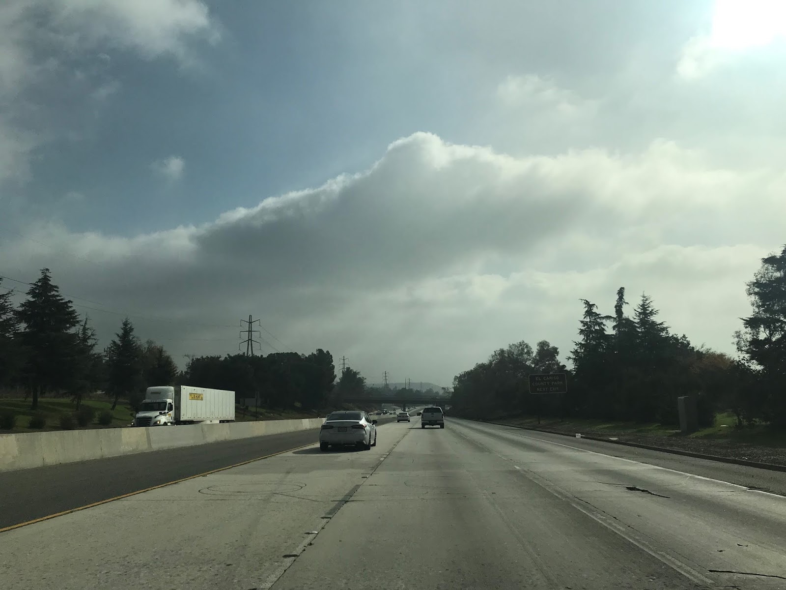 Interstate 210 and California State Route 210 on the Foothill Freeway