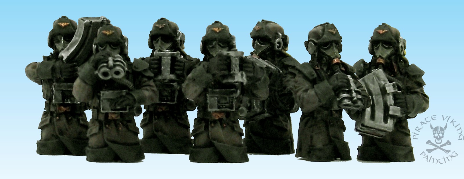 Pirate Viking Painting: Death Korps armour crew