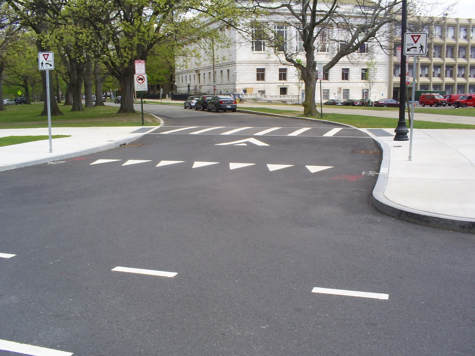 Calm Streets Boston: Raised Crossings for Wide-Offset Sidewalk/Path ...