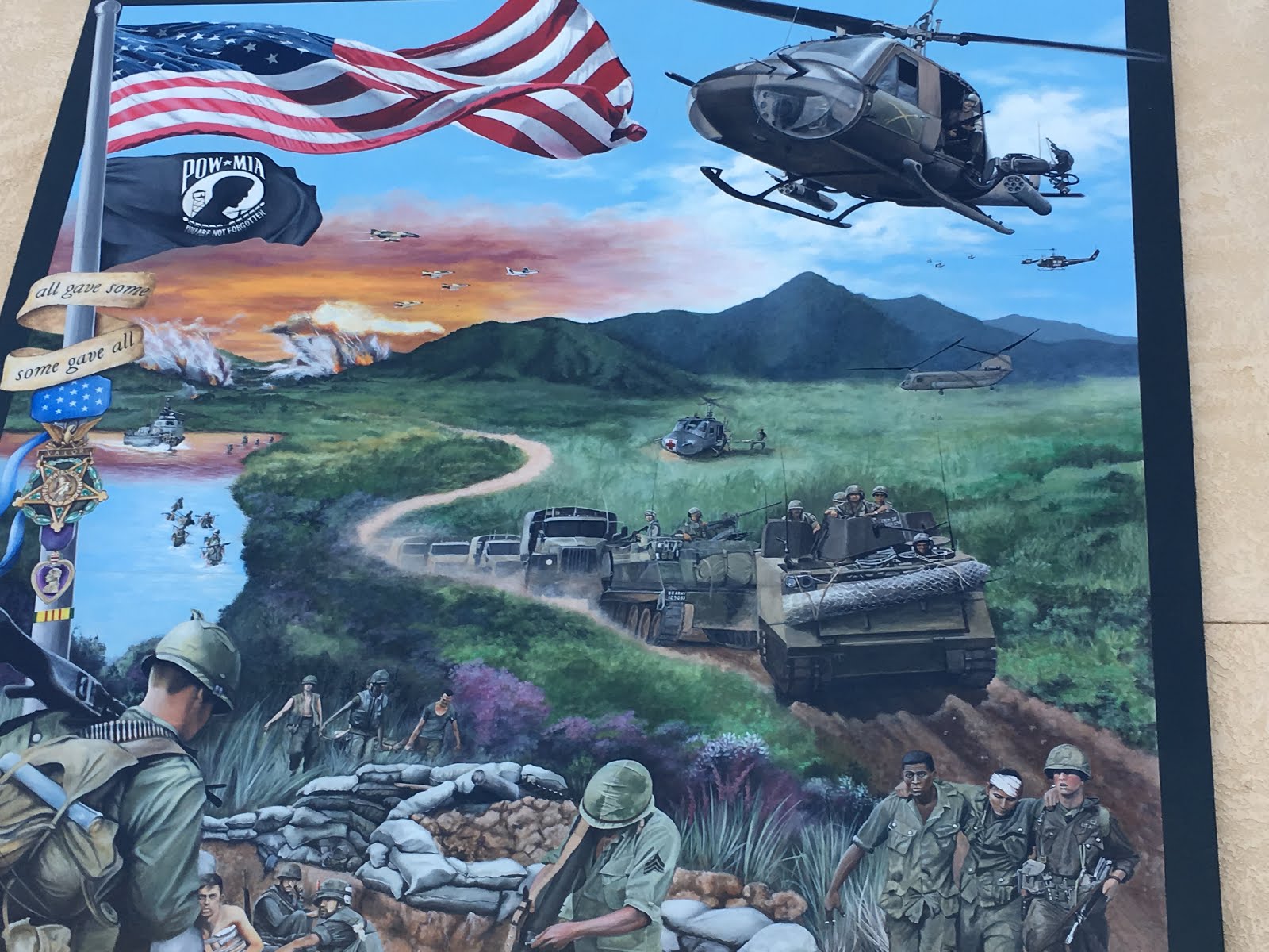 Billy Wardle family blog: Manteca Mural: Unveiling the Vietnam War Mural