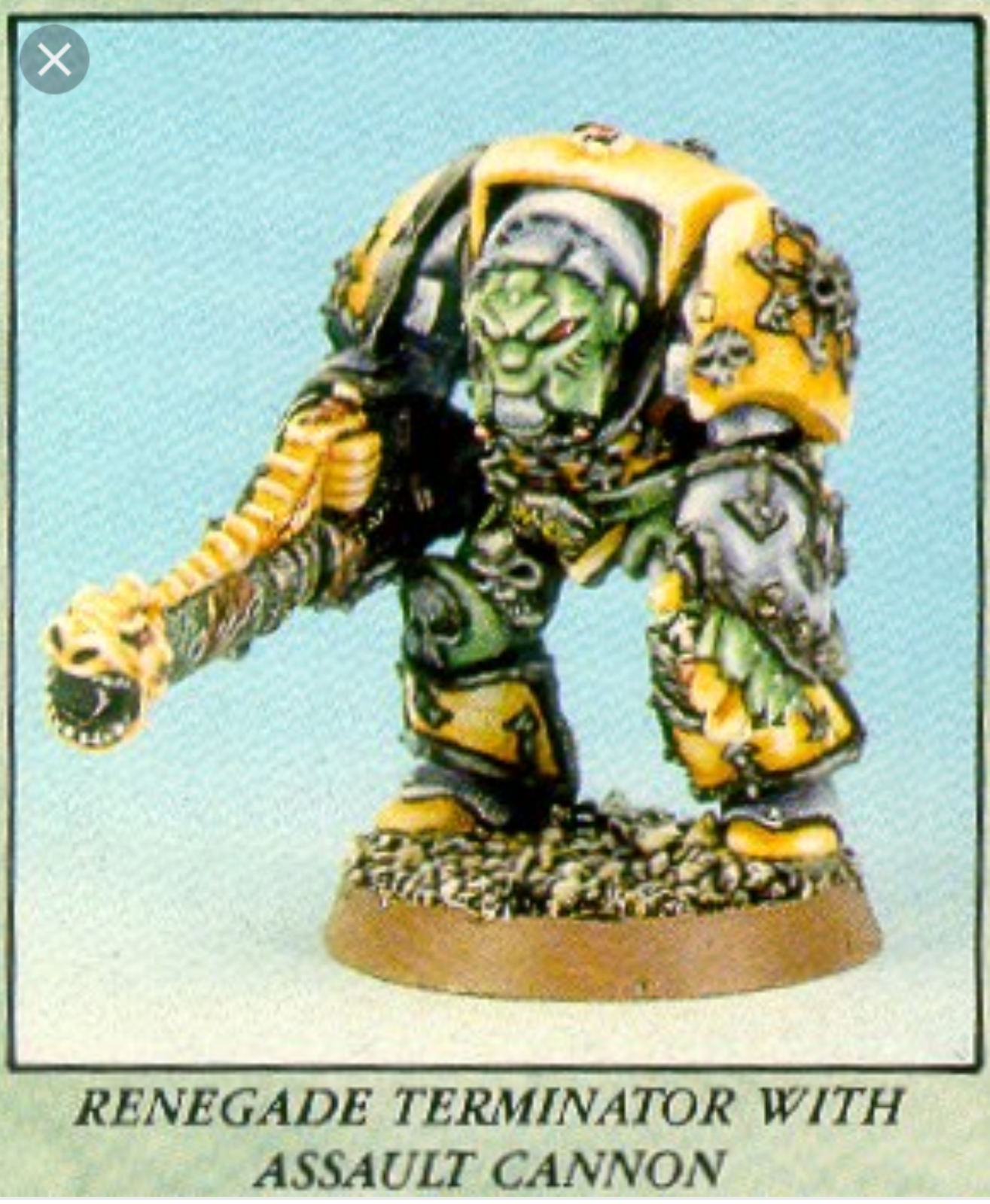 The Neverness Hobby Chronicle: Anachronistic 40k: Assault Cannon