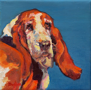 Contemporary Artists of Pennslyvania: Colorful Contemporary Dog ...