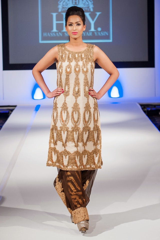 HSY Show at Pakistan Fashion Extravaganza London 2014 | FashionForLife1