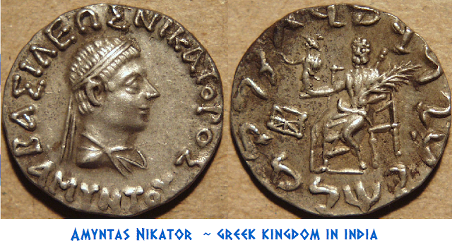 Greek Asia: AMYNTAS NIKATOR : INDO ~ GREEK KING