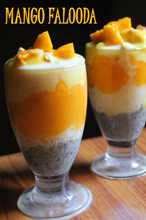 Mango Falooda Recipe | Mango Faluda Recipe