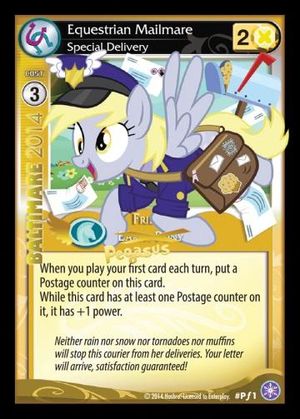 My Little Pony Equestrian Mailmare, Special Delivery The Crystal Games ...