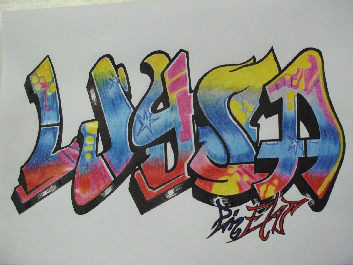 Graffitis del nombre luis - Imagui