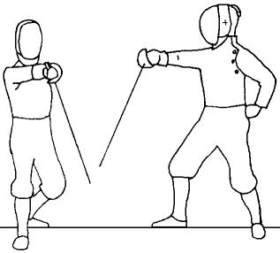 dare to dream, fence extreme: SABRE PARRIES