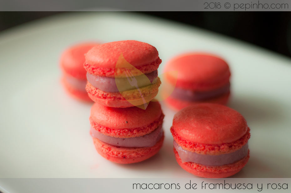 i-Recetas: Macarons rosa y frambuesa