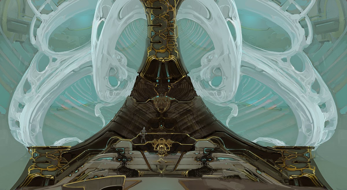 branislav's artwork and such...: Warframe, Orokin technology