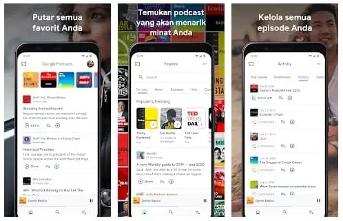 7 Aplikasi Podcast terbaik untuk Android - ANDROID31