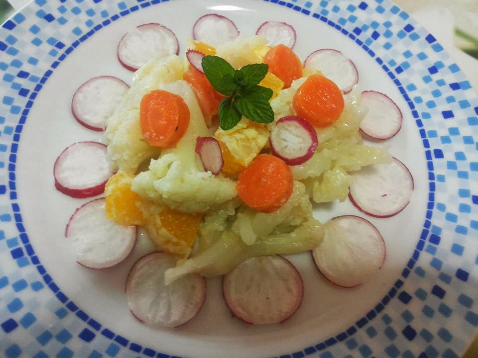 KuzhinaIme.al: Sallate me perime te ziera dhe portokall (Receta nga ...