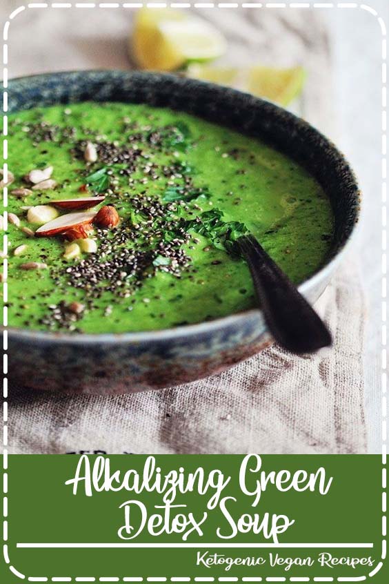 Alkalizing Green Detox Soup - Villette Archambault