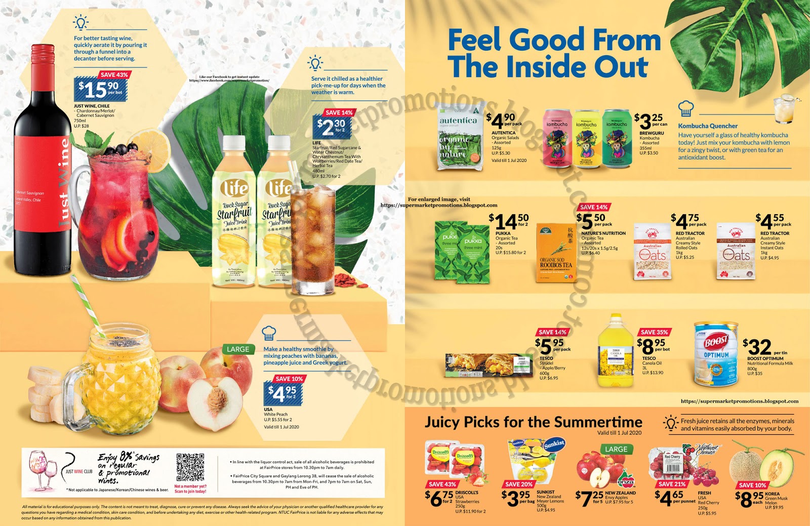 NTUC FairPrice Xtra Grocery Promotion 25 June - 08 July 2020 ...