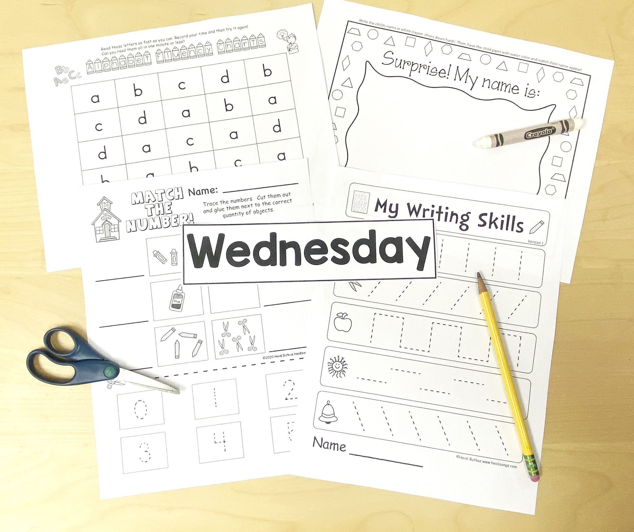 TK/Kinder Distance Learning Packet: Fall Week 1 - NO PREP PRINTABLES ...