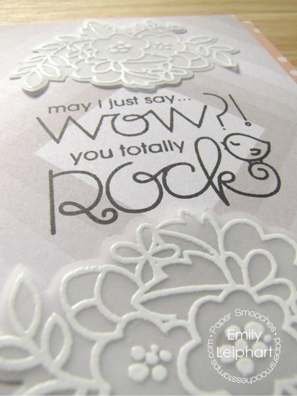 Emily Leiphart: {Paper Smooches} Uplifters + Happy World Card Making Day!