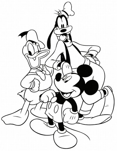 72 Easy Coloring Sheet Disney