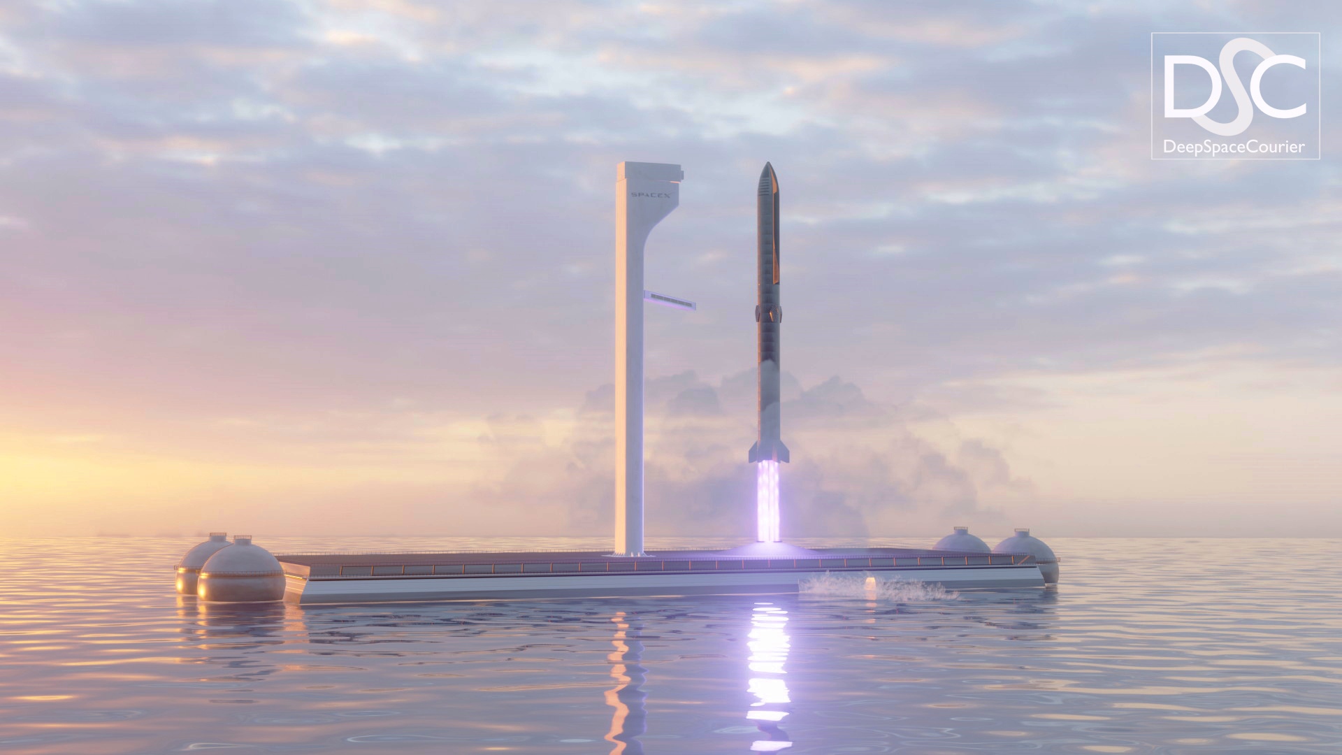 Short film: honeymoon trip to the Moon with SpaceX Starship | human Mars