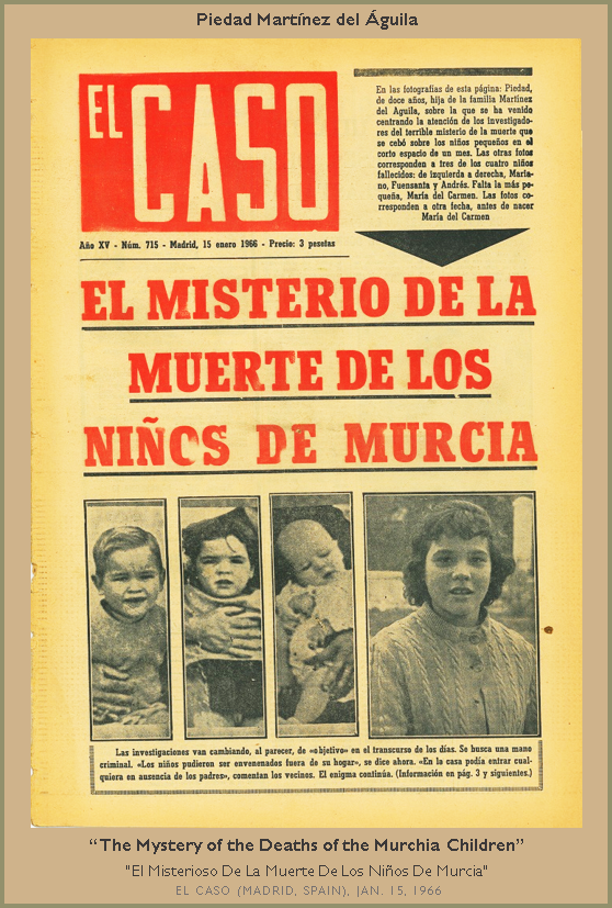 Unknown Gender History: Piedad Martínez del Águila, 12-Year-Old Serial ...