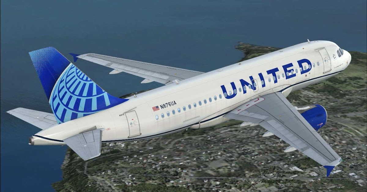 Texturas Brasileiras: United Airlines (circa 2019) N876UA Airbus A319