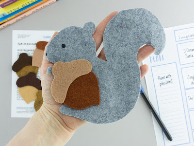 Flannel Board Fun: Summer Reading #6: Five Acorns Hidden