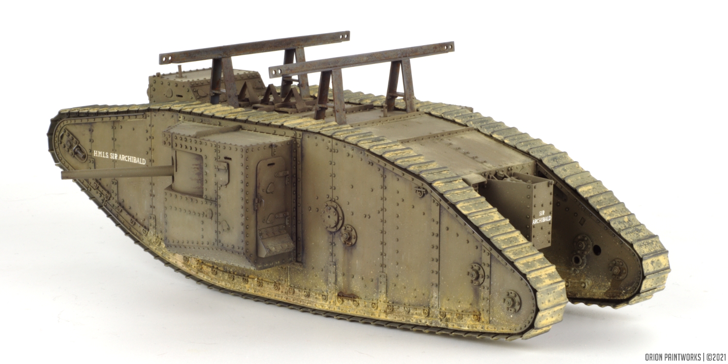 Orion Paintworks: Showcase: Mark I male tank
