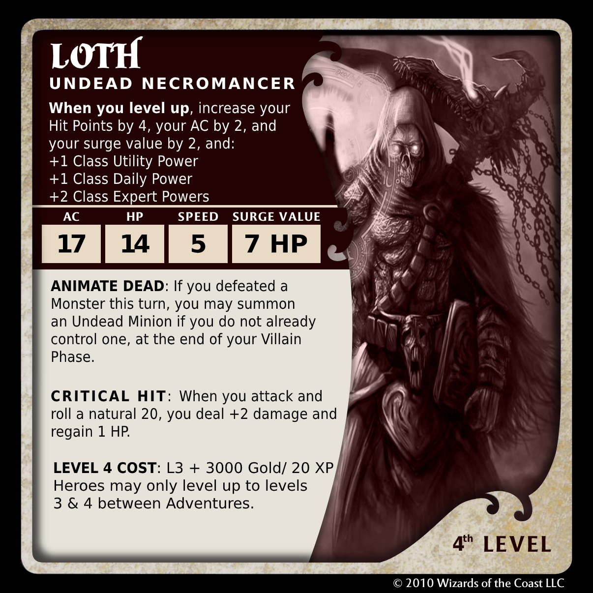 Dungeons and Dragons Custom Builds: The Necromancer Class (Updated)