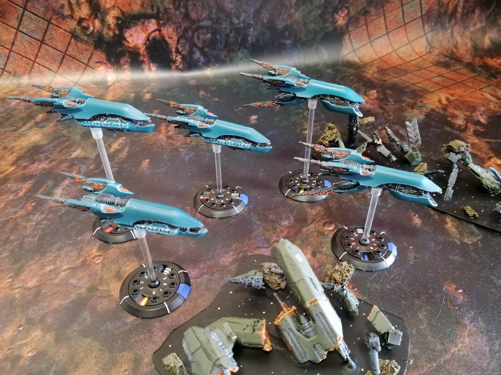 Gallery: PHR Dropfleet Commander - Glory to the paint!