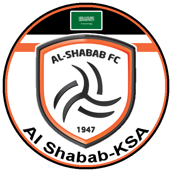 Escudos de Futebol de Botão LH: Al Shabab Riyadh (Arábia Saudita)