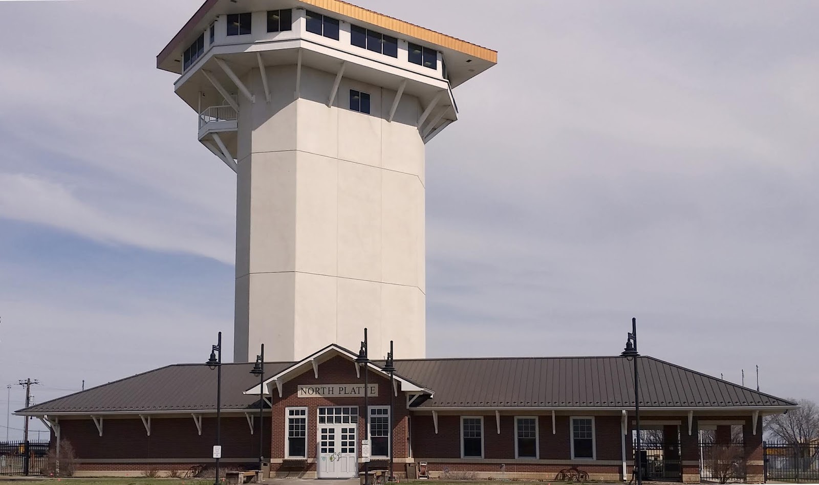 Golden Spike Tower & Bailey Yard