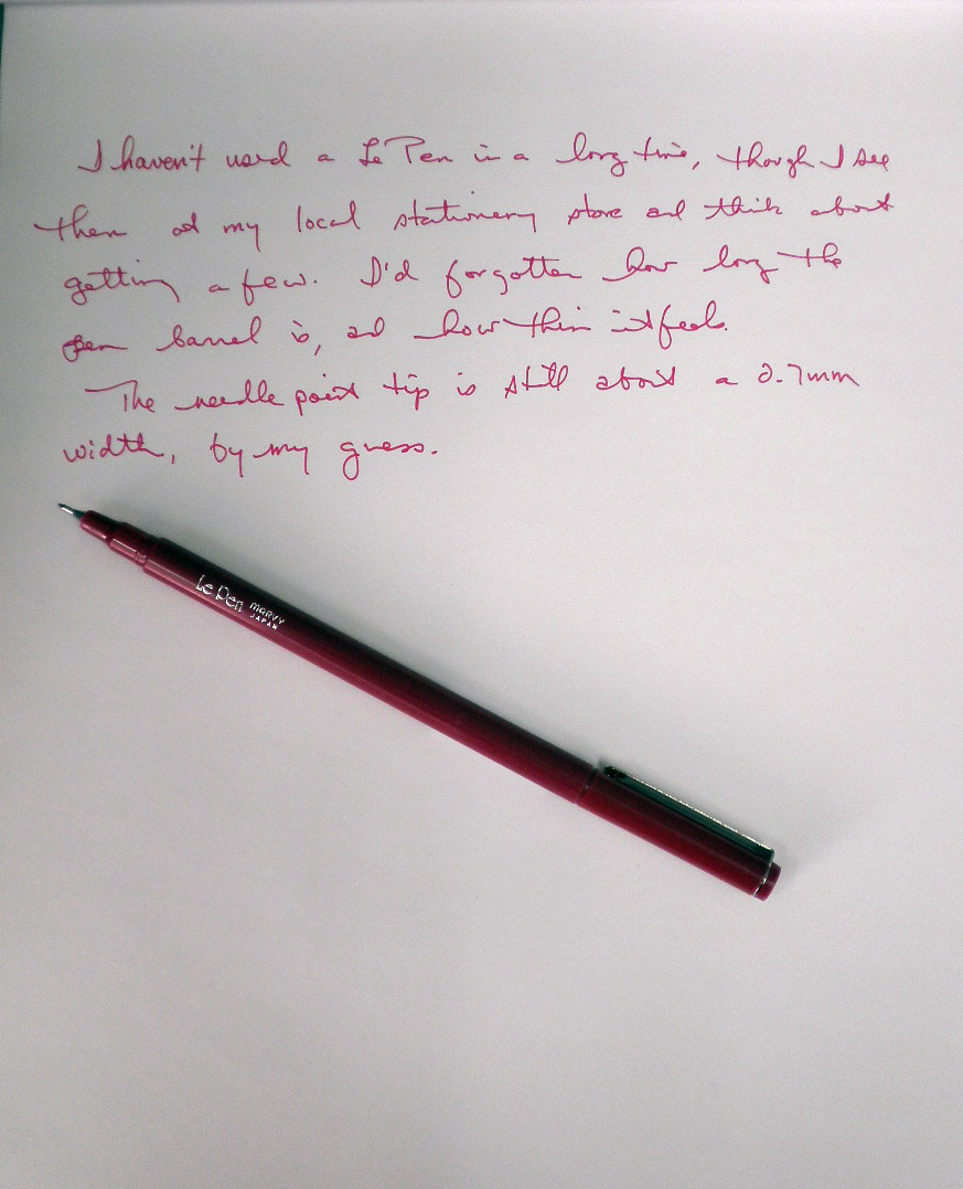 Pocket Blonde: Le Pen by Marvy Japan