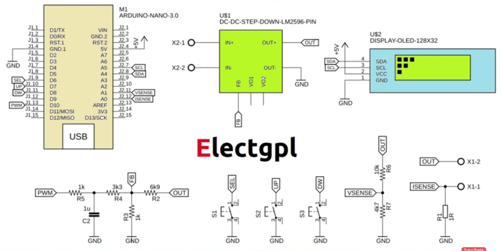 Electgpl Electrónica: Control DCDC controlada con Arduino